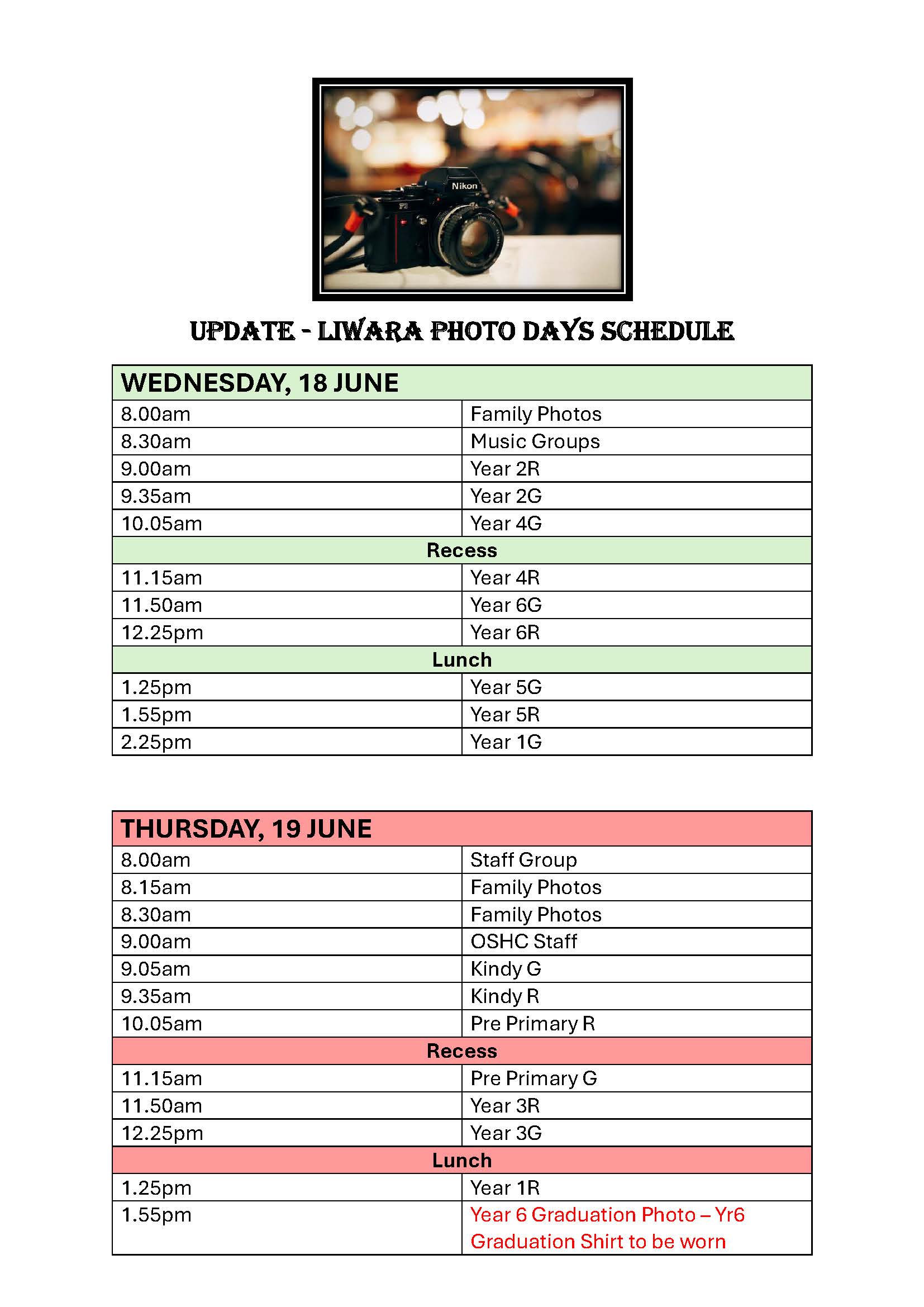 Newsletter – 13 June 2025 – Liwara