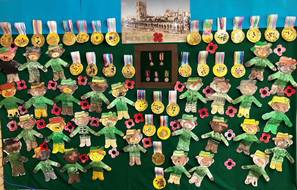 Our Pre Primary Children Learn About ANZAC Day – Liwara